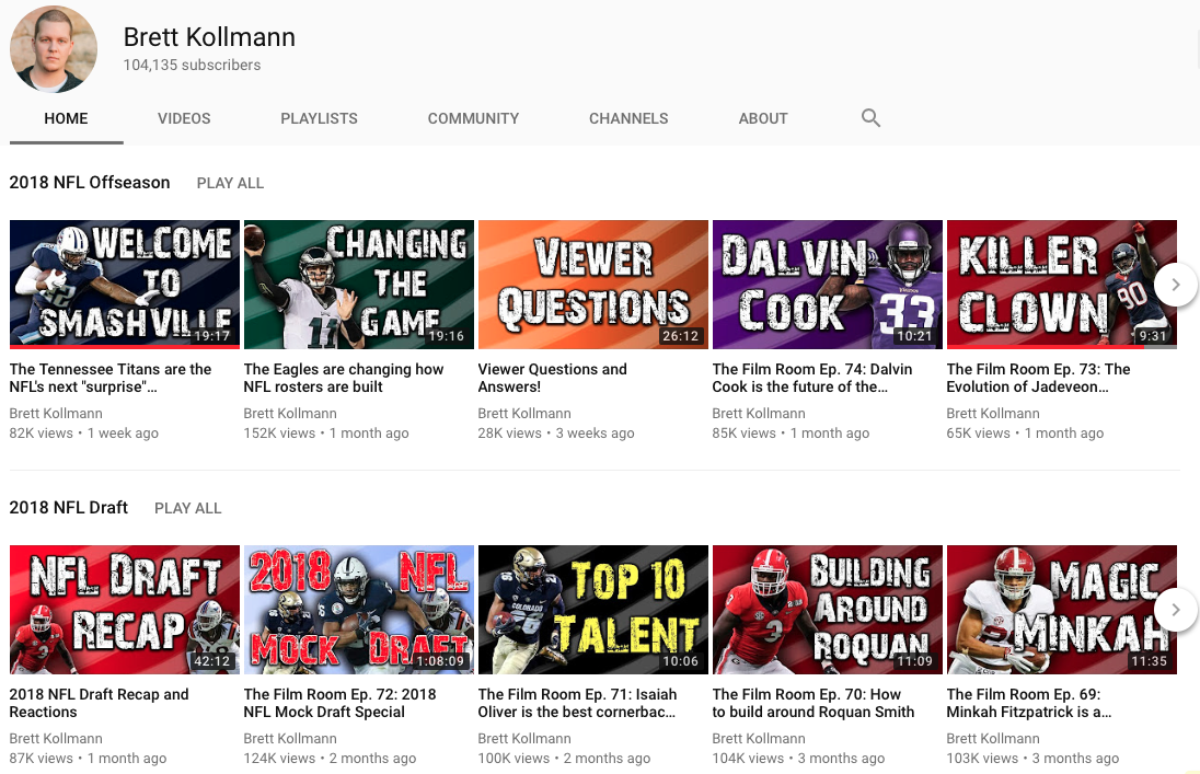 Game Film Guru Brett Kollmann Teaches the Art of Film Breakdown ...